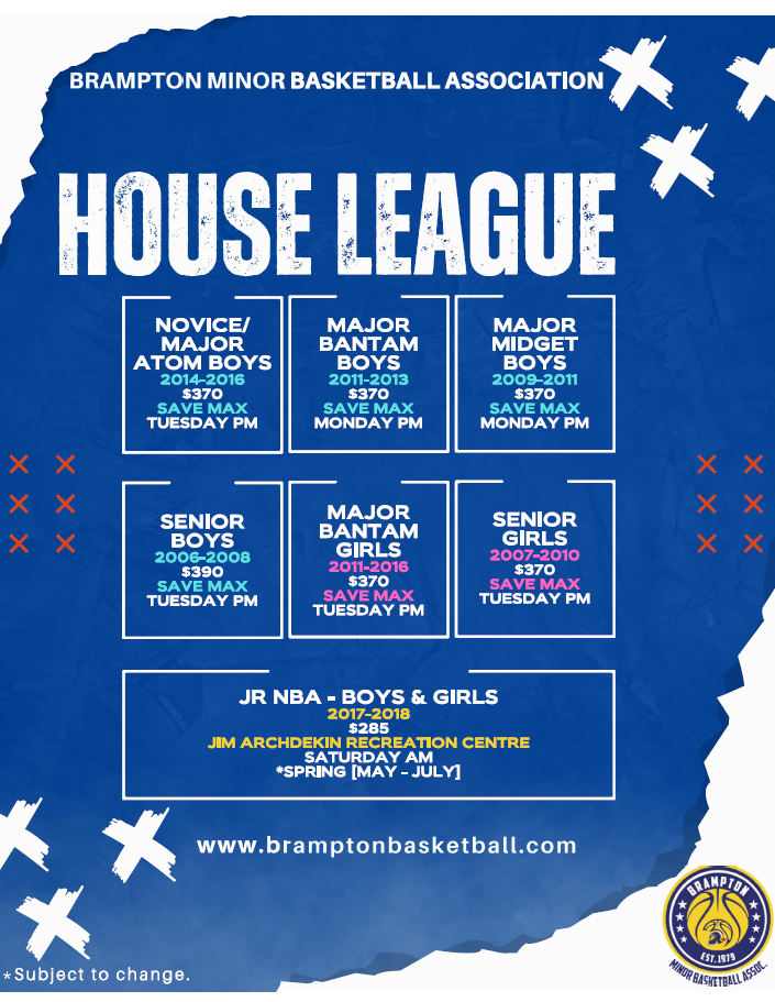 Recreational – Brampton Minor Basketball Association